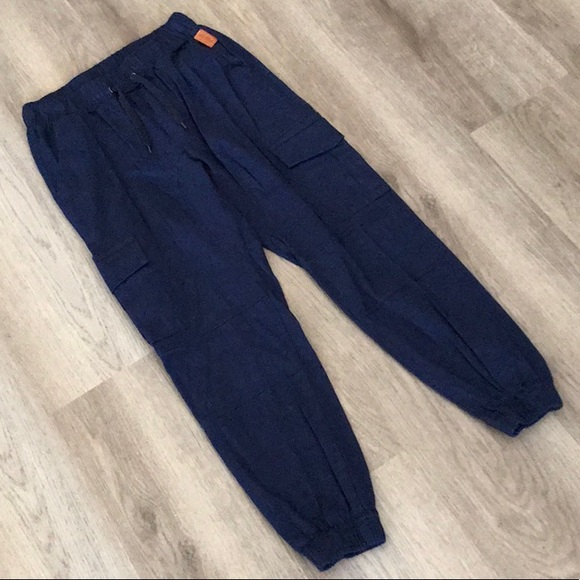 EHCM | Pants & Jumpsuits | Ehcm Gathered Ankle Cargo Pants | Poshmark